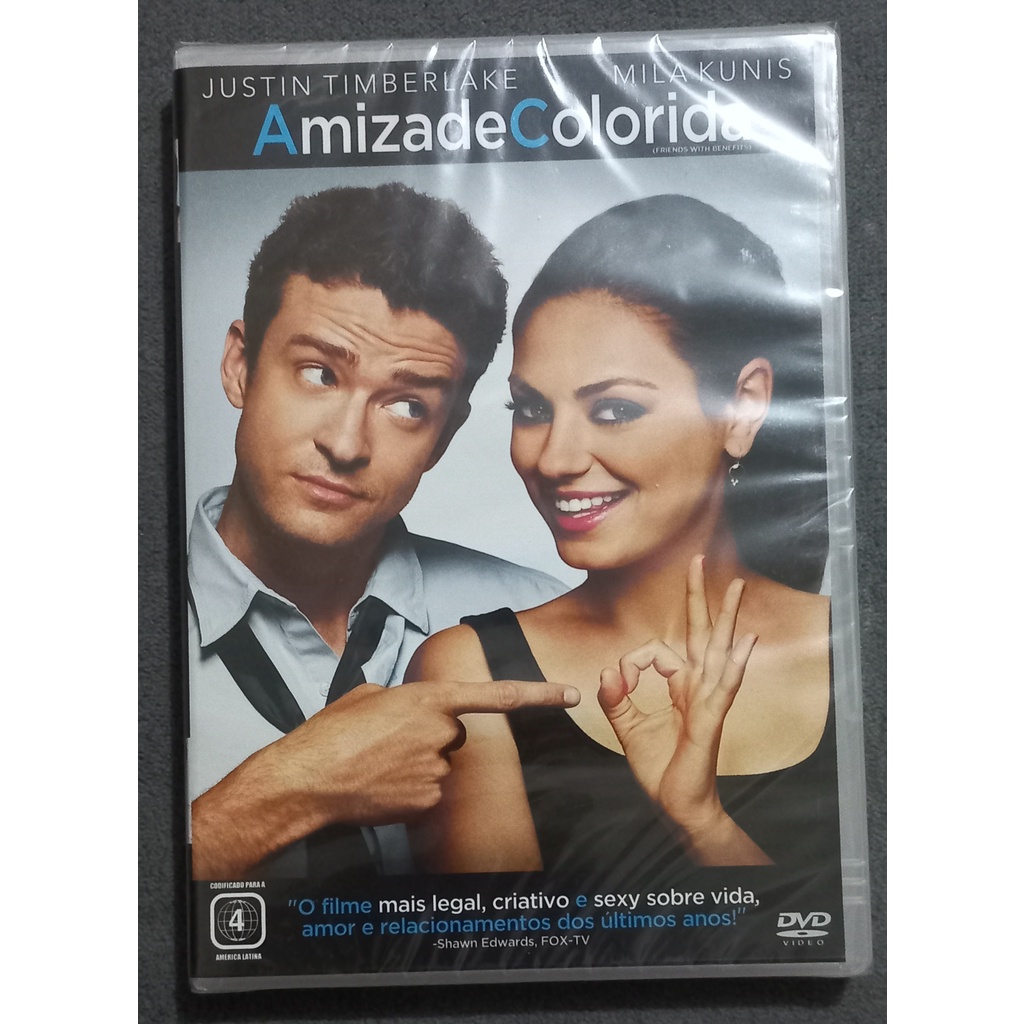 DVD • Amizade Colorida - LACRADO [Justin Timberlake, Mila Kunis ...
