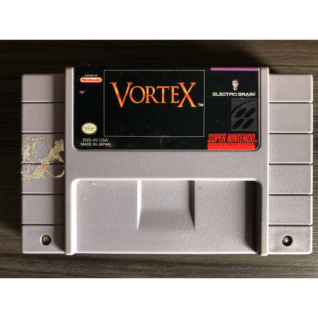 Jogo Vortex SNES original | Shopee Brasil