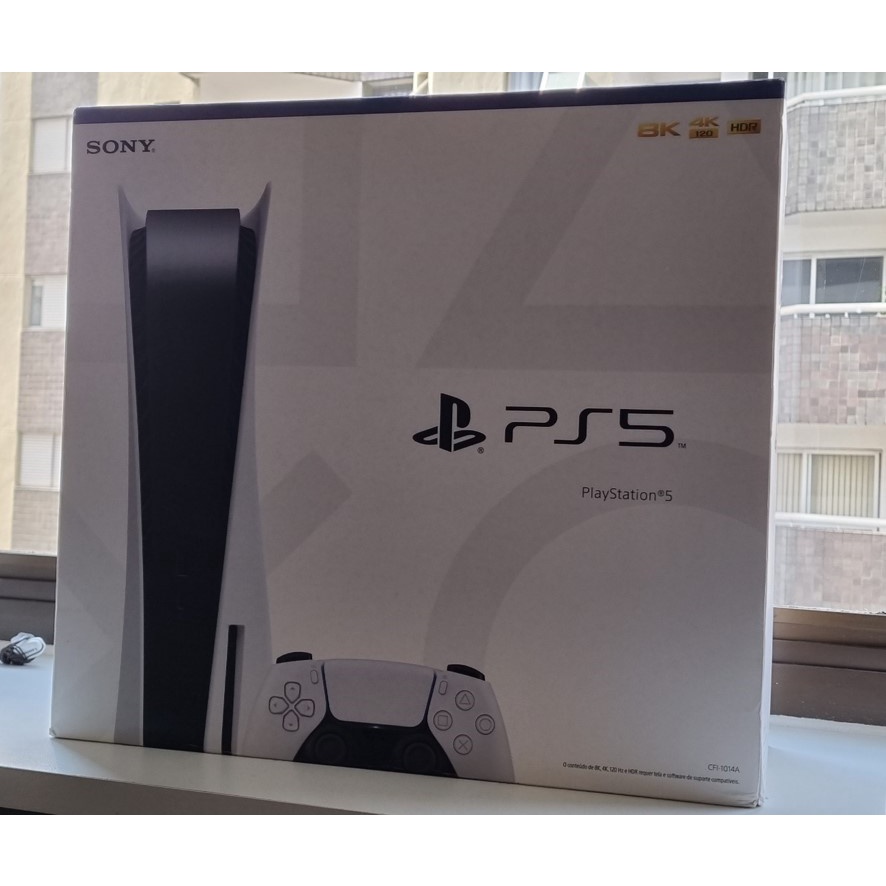 Playstation 5 Standard (com Disco) - Pronta Entrega Ps5 - Lacrado | Shopee Brasil