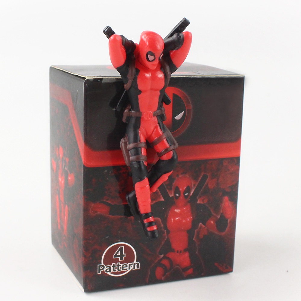 Bonecos De Ação De Brinquedo Anime Deadpool Marvel Avengers Mini ...