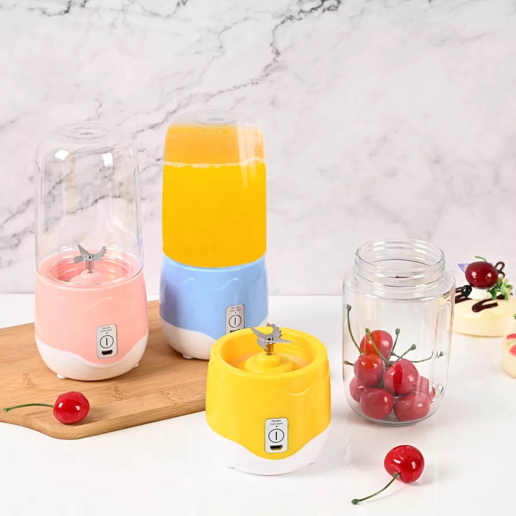 Mini Liquidificador Portátil Recarregável 400ml | Shopee Brasil