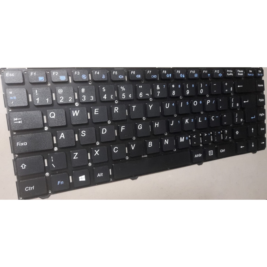 TECLAS AVULSAS NOTEBOOK ITAUTEC W7535 - W7545 - A7520 - MOD.: NB18-BR ...