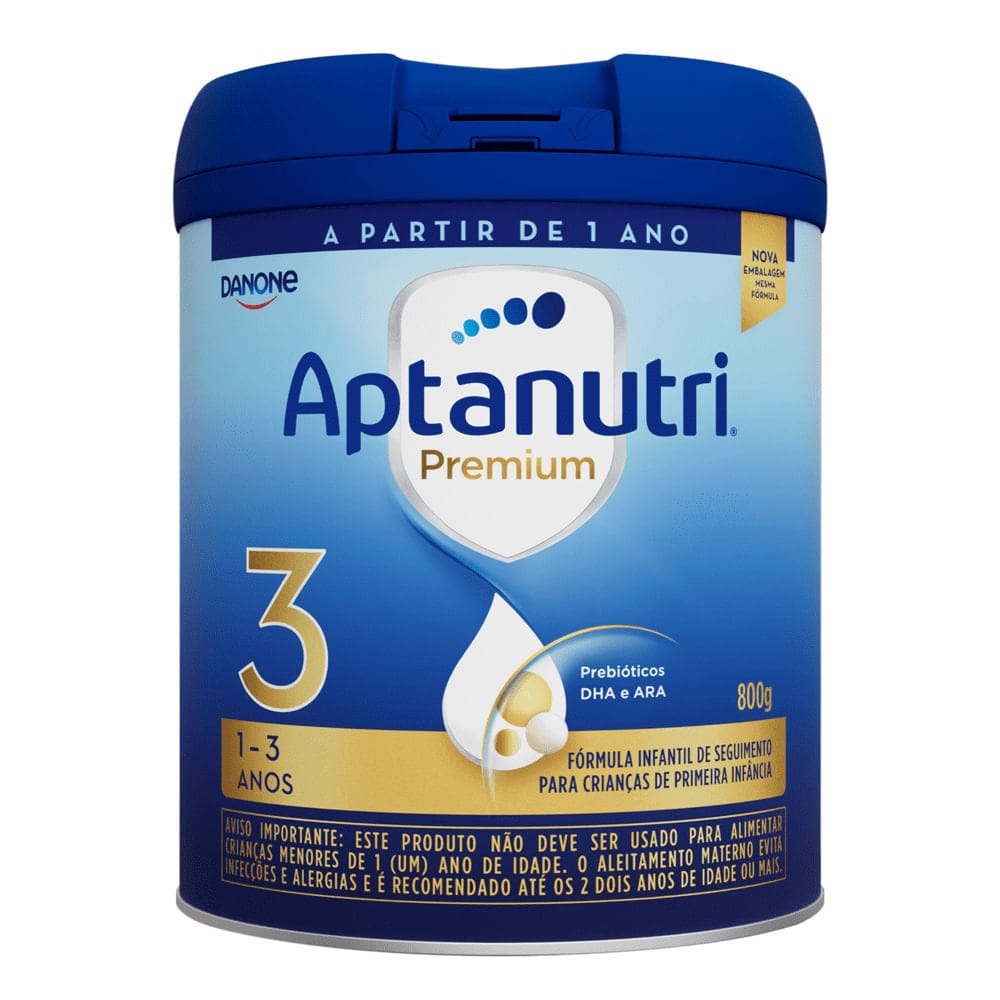 Aptanutri Premium 3. Leite Em Pó 800g | Shopee Brasil