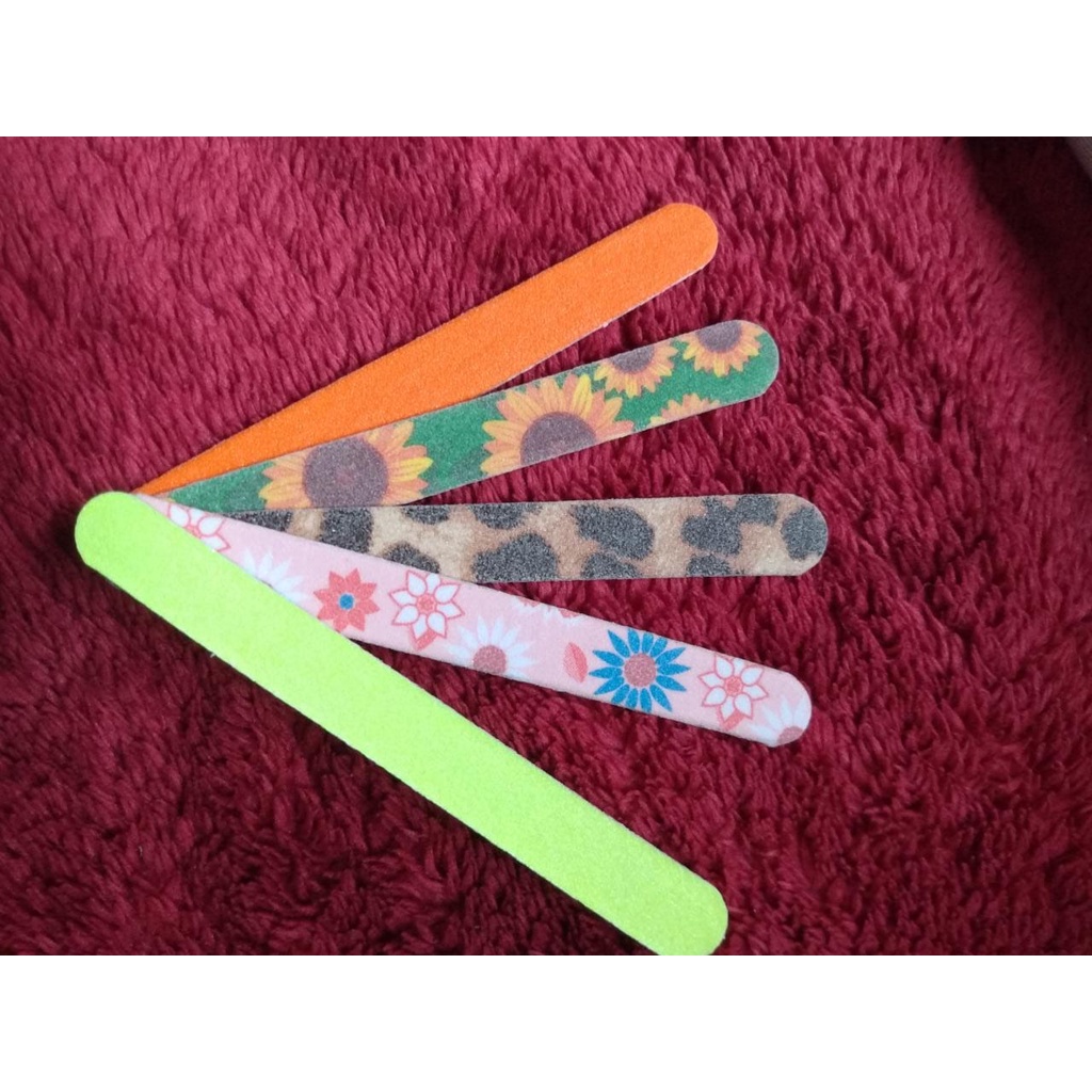 mini lixa decorada 100 unidade - Escorrega o Preço