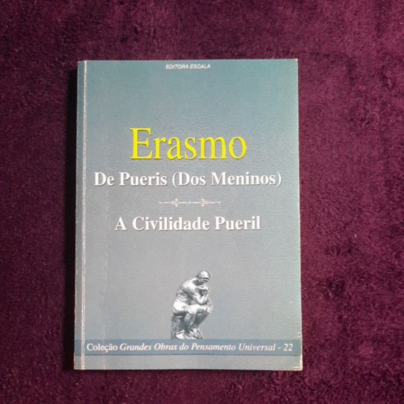 A civilidade pueril, Erasmo de Rotterdam | Shopee Brasil