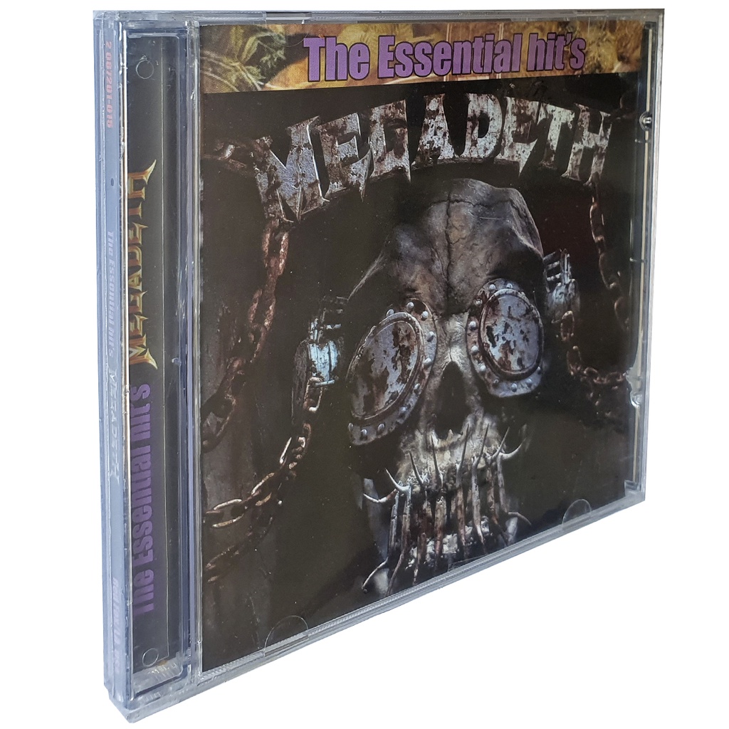 Cd Megadeth The Essential Hits | Shopee Brasil