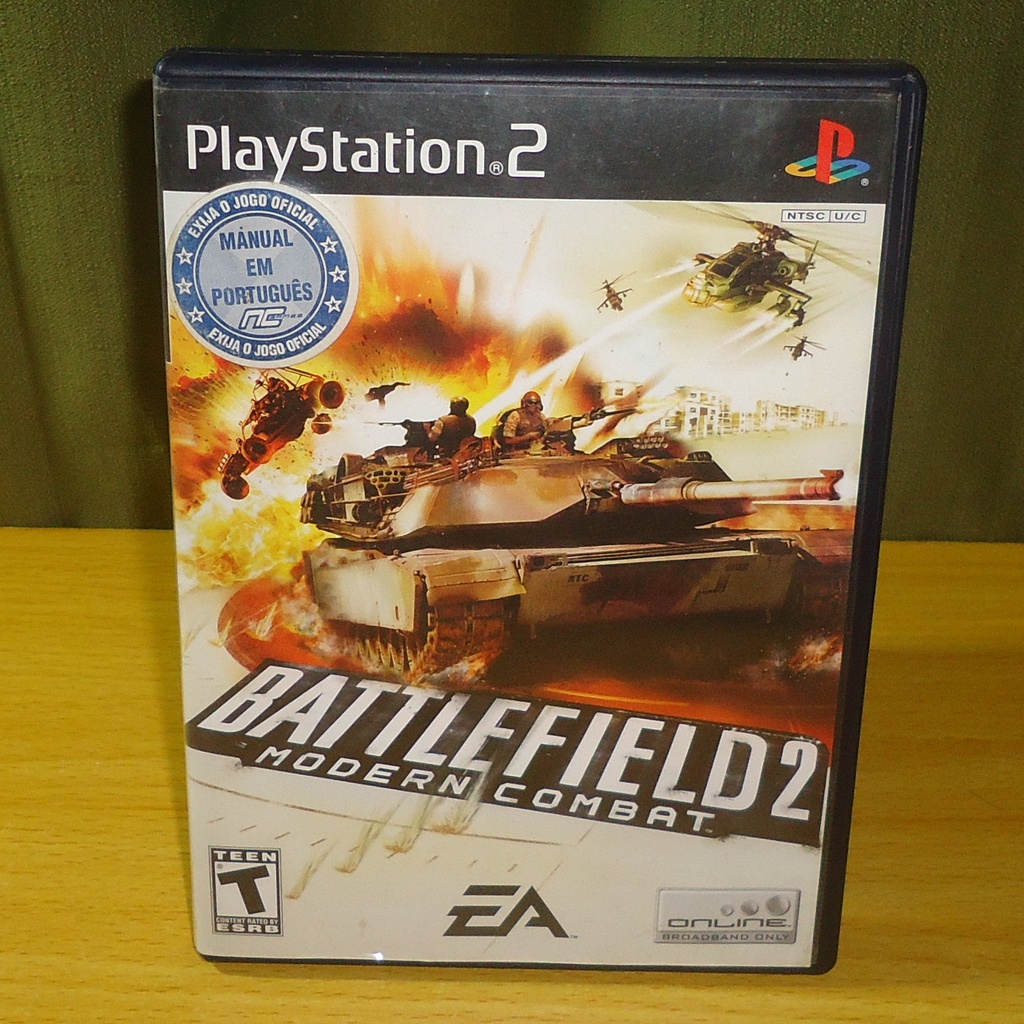 Jogo Battlefield 2 : Modern Combat (Original Playstation 2 - PS2 ...