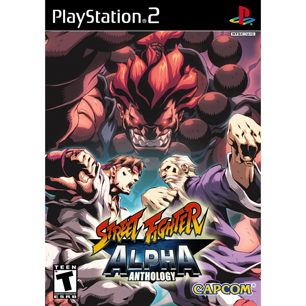 Street Fighter Alpha Anthology jogo playstation ps2 | Shopee Brasil