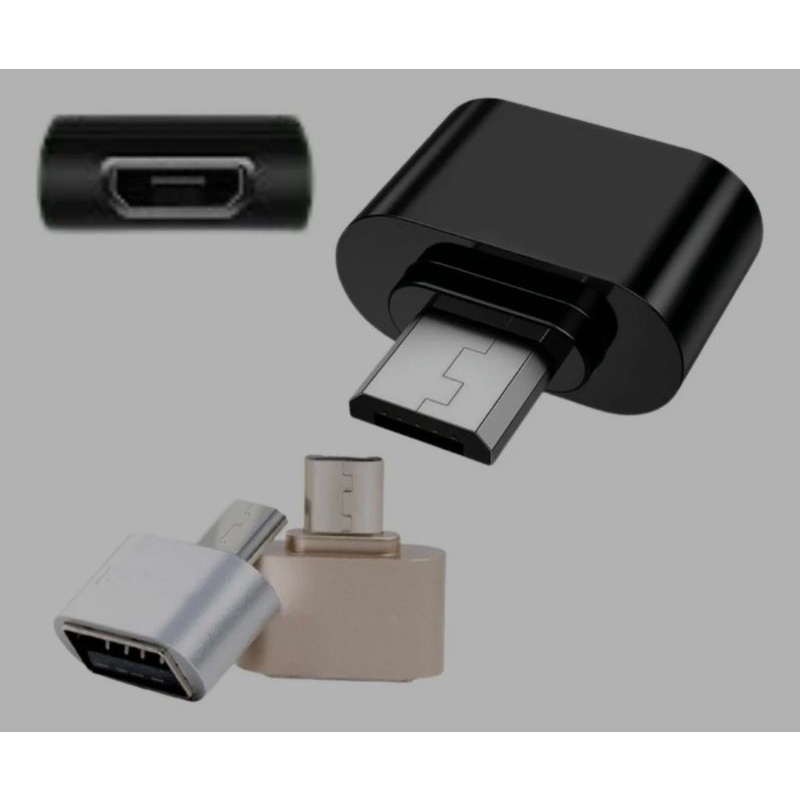 Conector Otg Usb P/ V8 Micro Usb Celular Pendrive Adaptador | Shopee Brasil