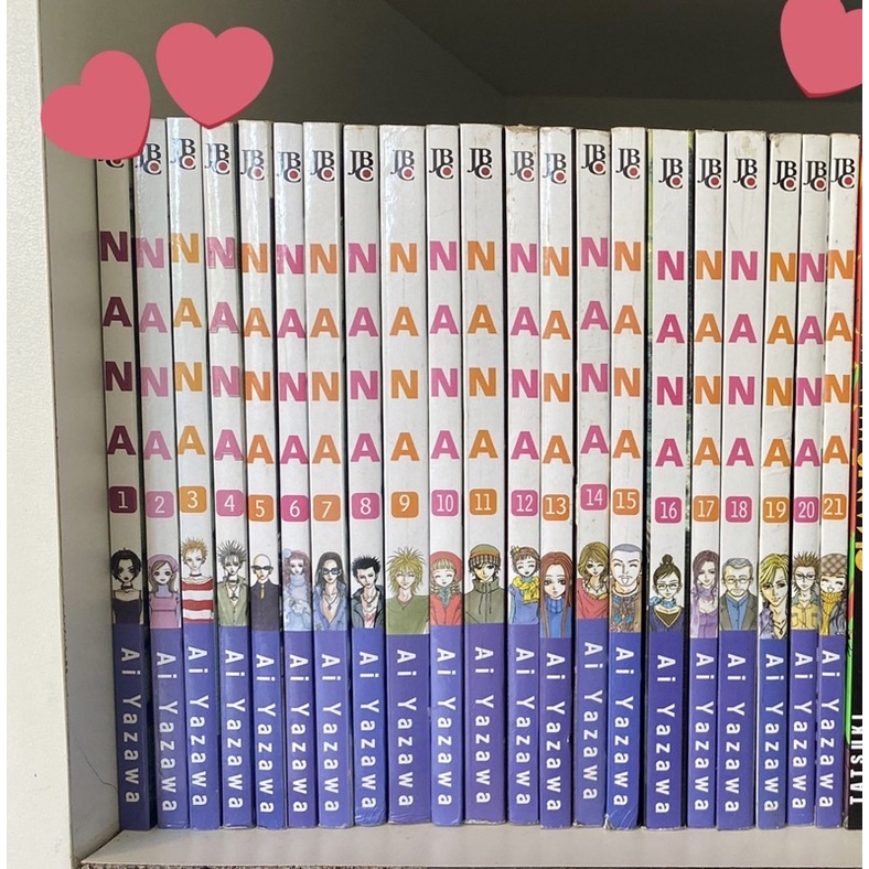 Mangá Nana Completo - JBC MANGÁS Volumes do 1 ao 21 | Shopee Brasil