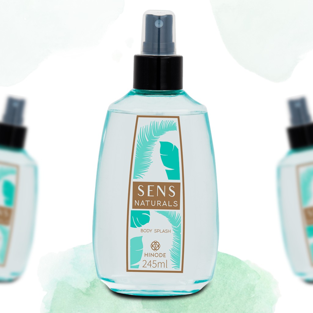 Colônia Sens Naturalis Body Splash Masculino E Feminino Hinode 245ml ...