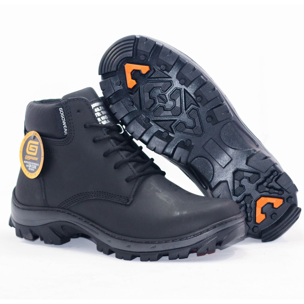 Bota Com CA De Eletricista Bota Gogowear Botina De Obra Com Bico De PVC ...