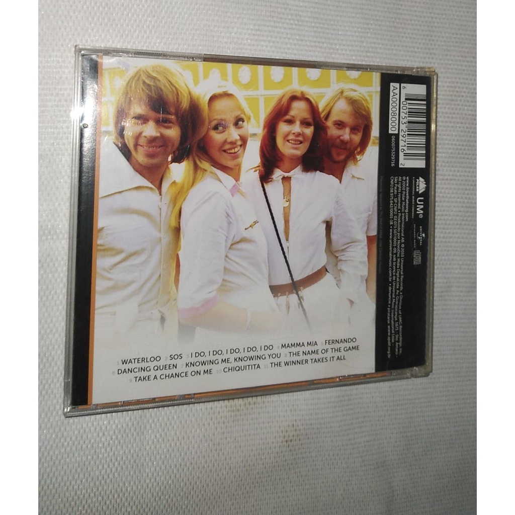 Cd Abba - Série Icon ( 18407 ) | Shopee Brasil