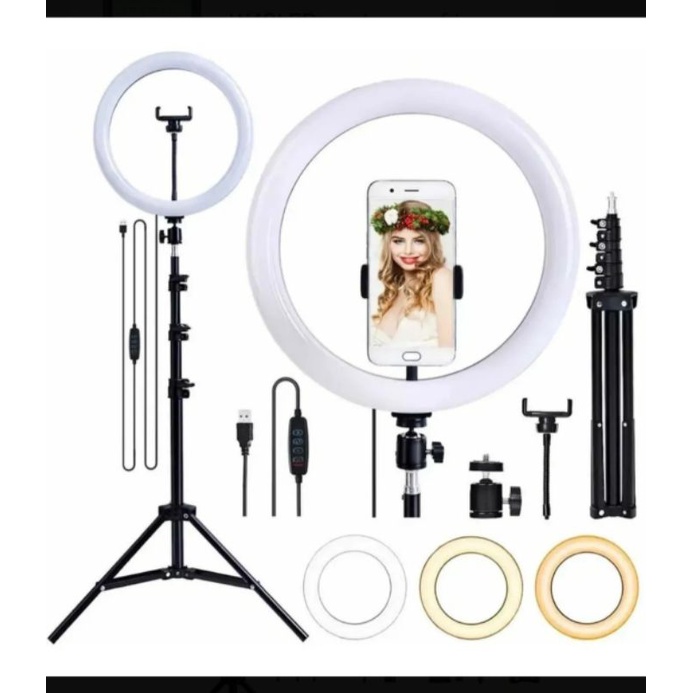 Ring Light 12" = 32Cm | Shopee Brasil