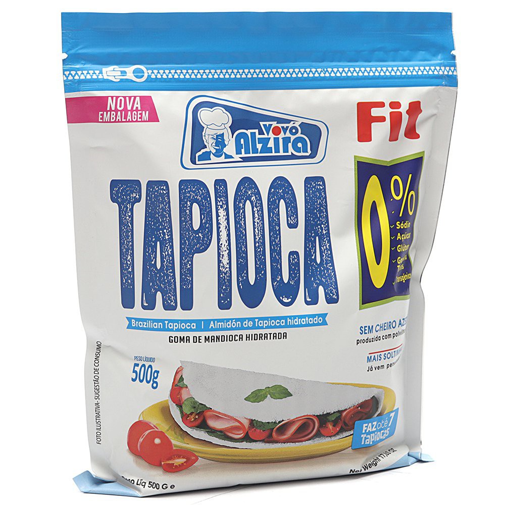 Goma De Tapioca Hidratada Fit Vovó Alzira 500g | Shopee Brasil