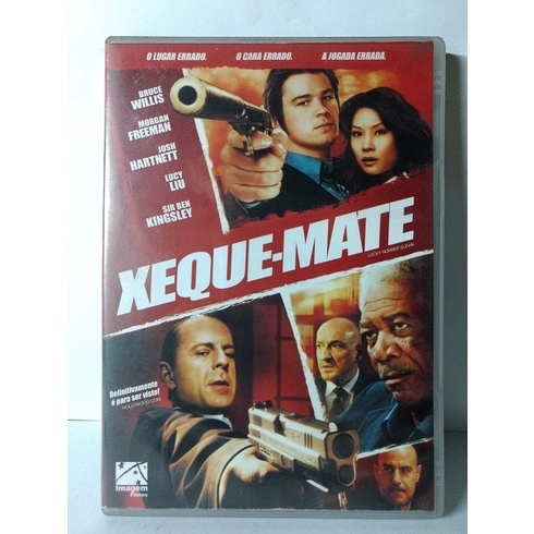DVD Xeque-Mate - Original - Bruce Willis / Morgan Freeman | Shopee Brasil