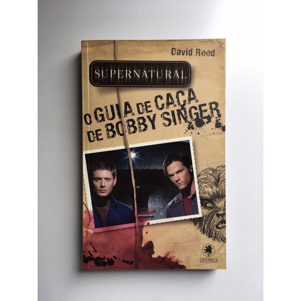 Livro O Guia de Caça de Bobby Singer da série Supernatural | Shopee Brasil