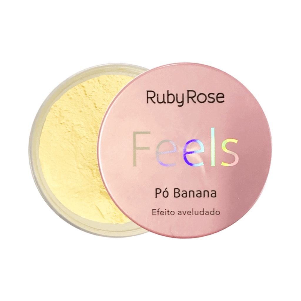 PÓ BANANA FEELS RUBY ROSE+Brinde | Shopee Brasil