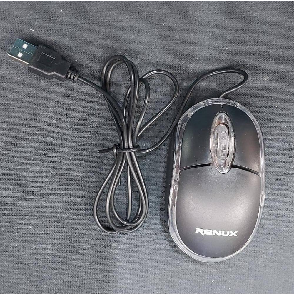 Mouse optico com fio USB 3.0 RENUX RE-MOU-501 | Shopee Brasil