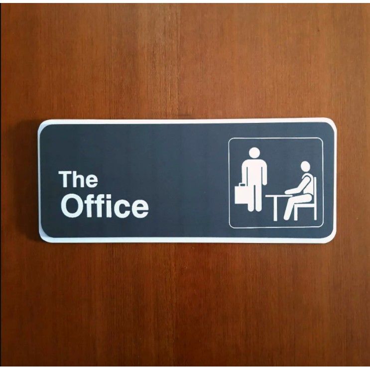 Placa The Office Quadro MDF Artesanal | Shopee Brasil