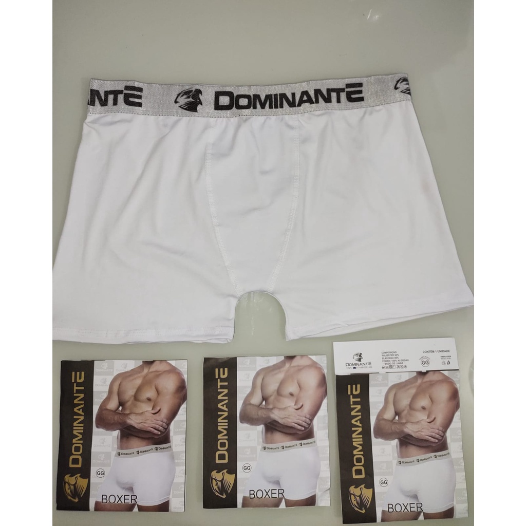 Kit 10 Cuecas Boxer Microfibra Adulto Cueca Box | Shopee Brasil