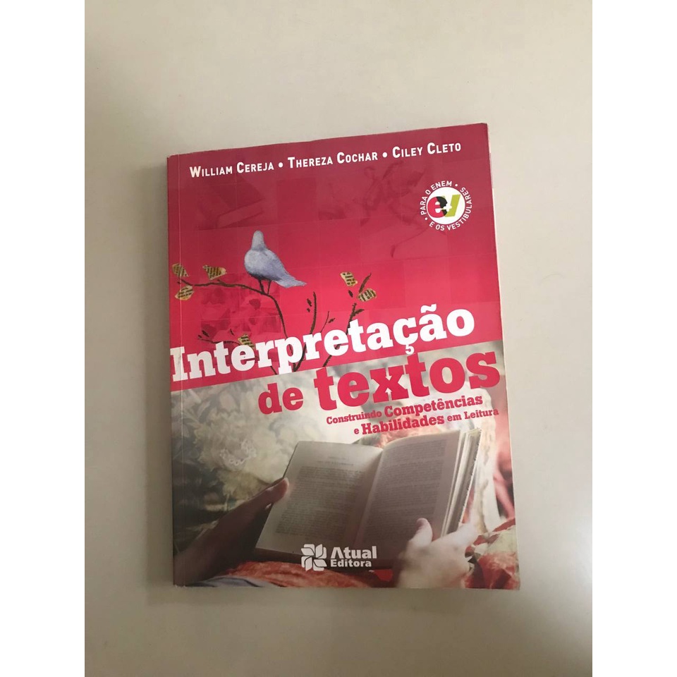 Interpretação de textos - Atual Editora | Shopee Brasil