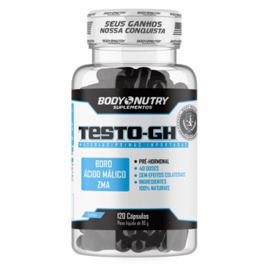 Testo gh 120 cápsulas - Bodynutry | Shopee Brasil