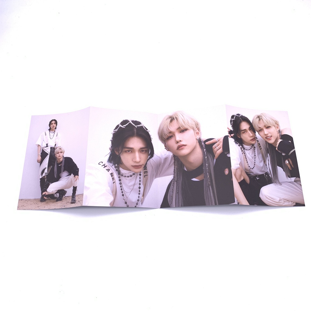 STRAY KIDS-NO EASY/Thunderous/ Unit Folded Poster- Hyunjin+Felix ...