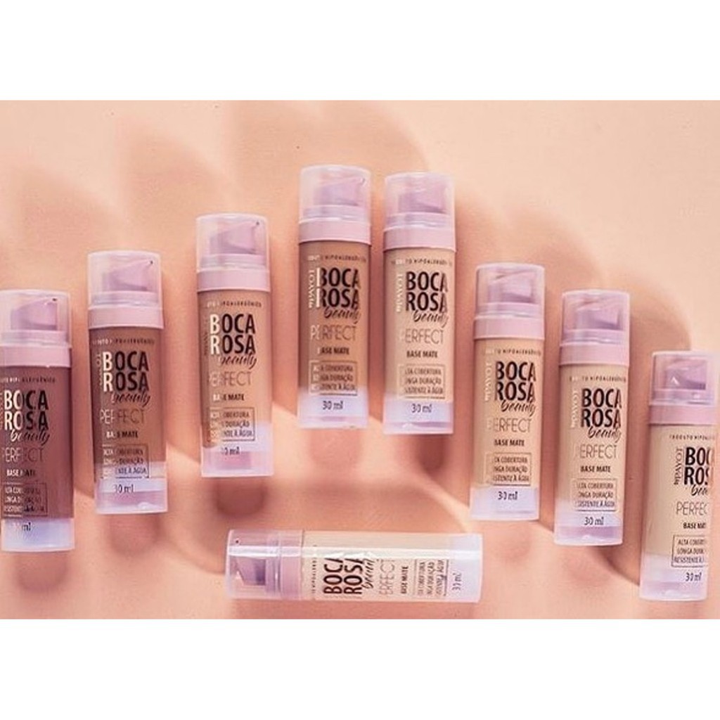 Base Mate HD Boca Rosa Beauty By Payot 30ml - Vários Tons | Shopee Brasil