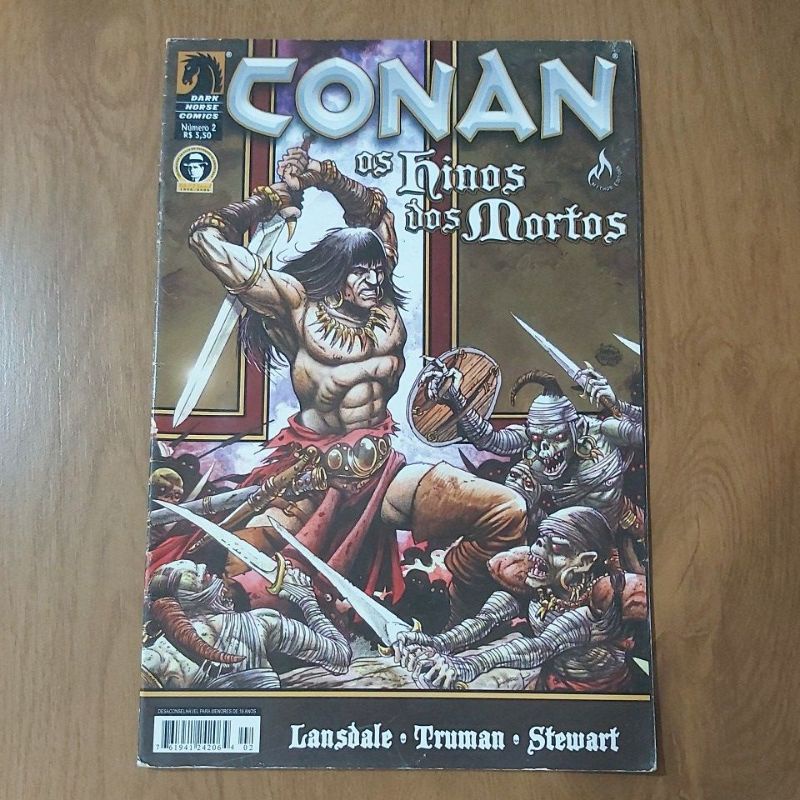 Conan - Os Hinos dos Mortos - Mini-Série - n° 02 ( Mythos ) | Shopee Brasil
