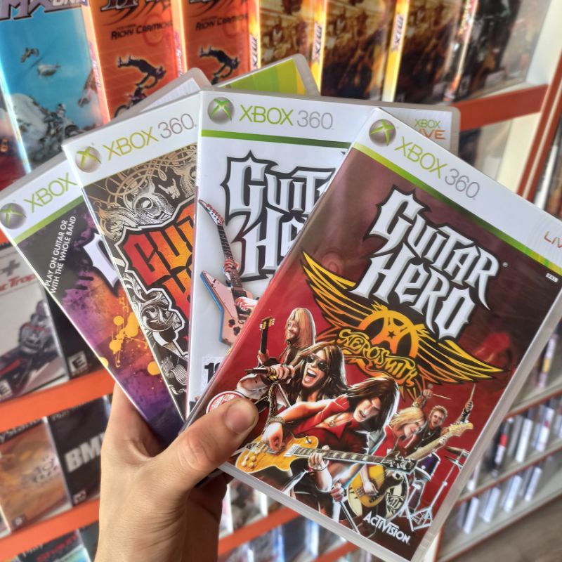 Kit 4 Guitar Hero | Shopee Brasil