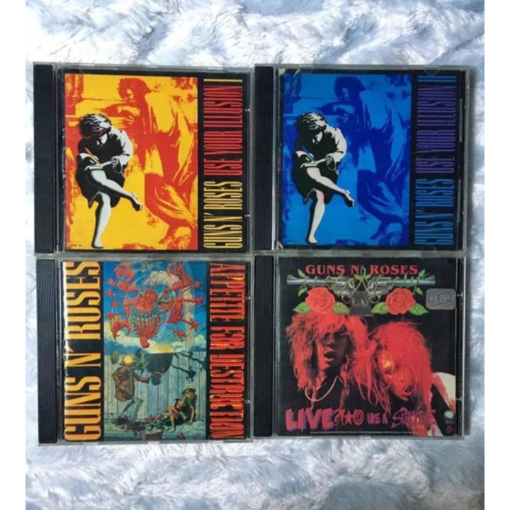 CD- Guns N Roses (4 Álbuns) | Shopee Brasil