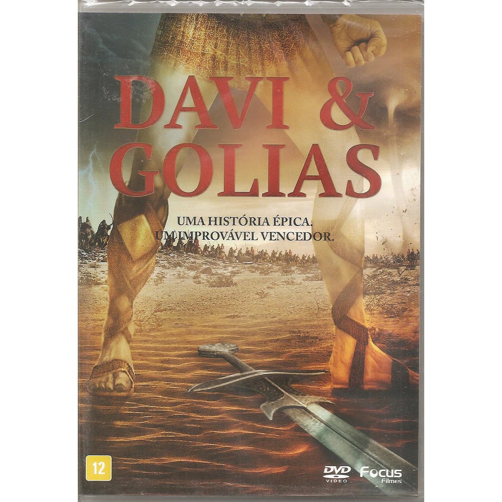 DVD DAVI E GOLIAS - MATT BERBERI MICHAEL FOSTER -HISTORIA EPICA ...