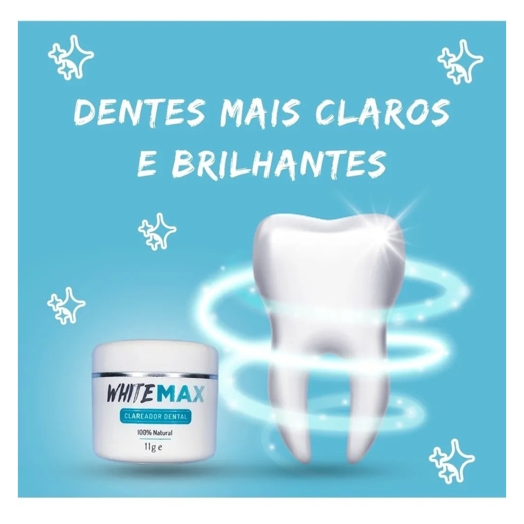 Whitemax 100% Natural Super Promoção Relâmpago | Shopee Brasil