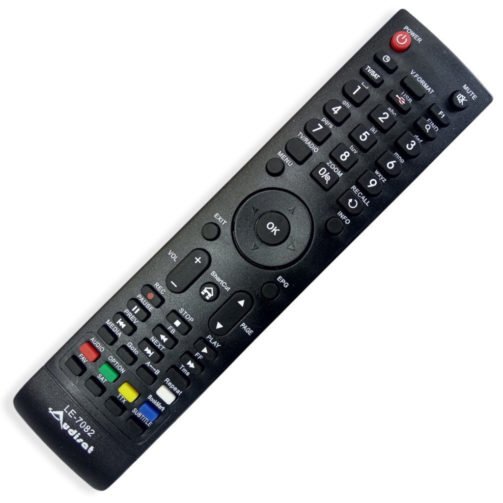 Controle Remoto Receptor Audisat A3 HD PLUS / A3 HD | Shopee Brasil