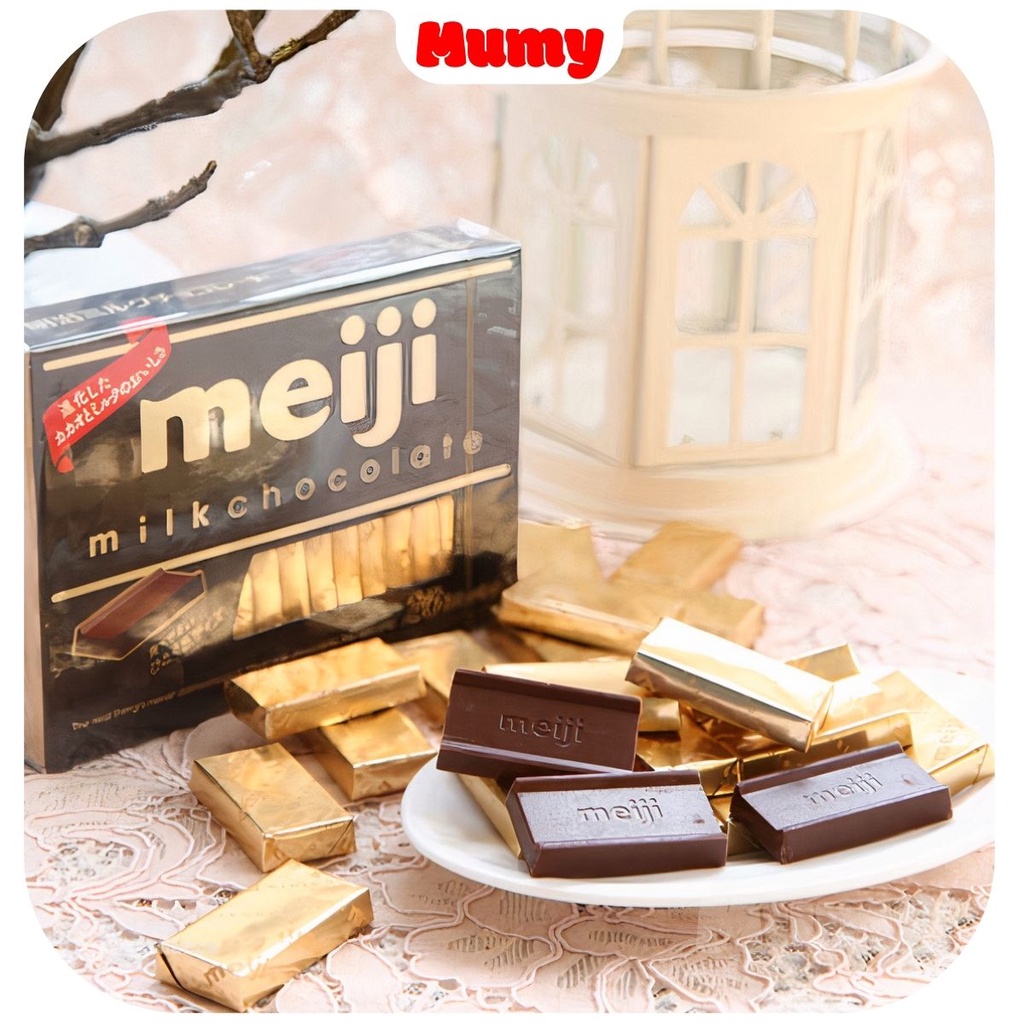 1 Mini Chocolates Meiji Milk Chocolate ao Leite Premium Importado do ...