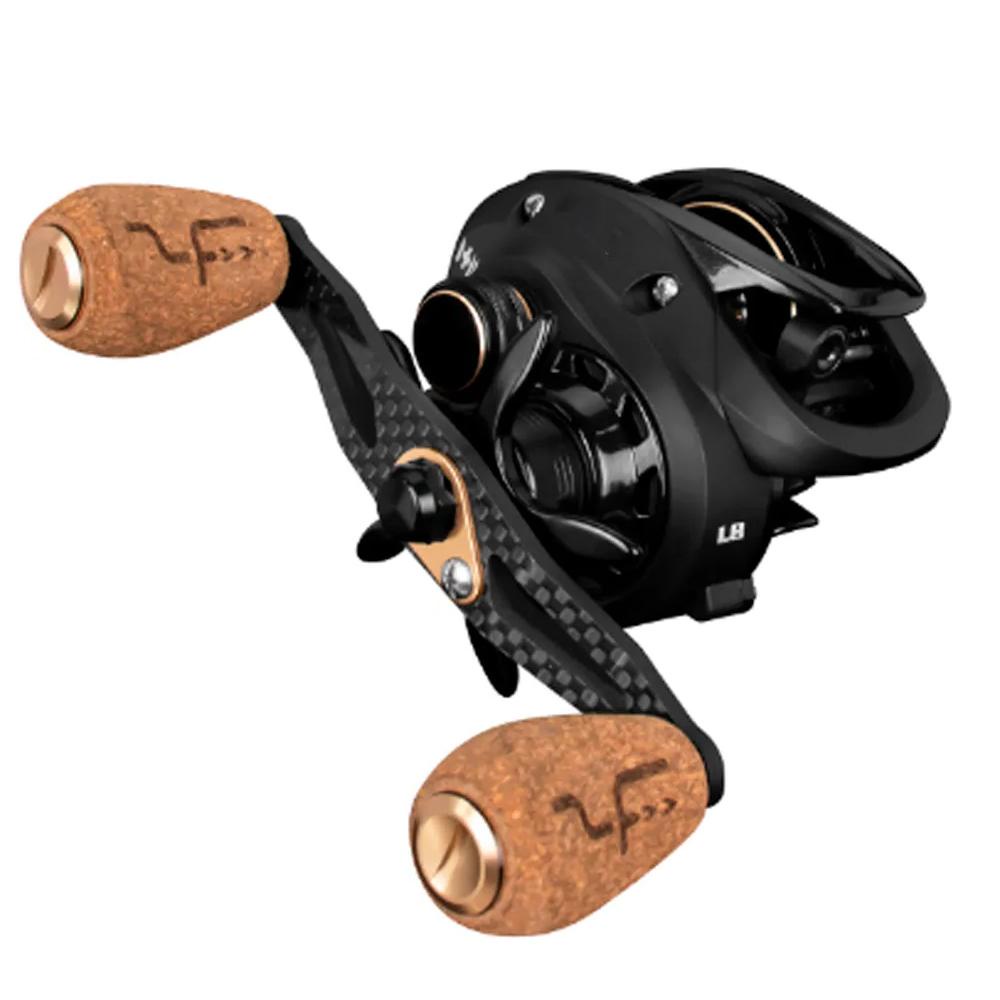 Carretilha Vizel Carbon 12000 Manivela Direita - Saint Plus | Shopee Brasil