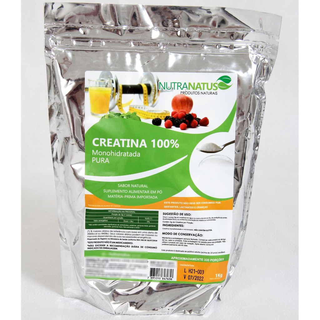 Creatina Monohidratada Laudo Kg Importada Pura Shopee Brasil Hot Sex