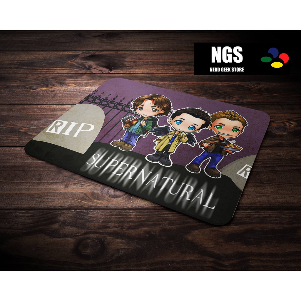 Mouse Pad Supernatural ( Sobrenatural ) | Shopee Brasil