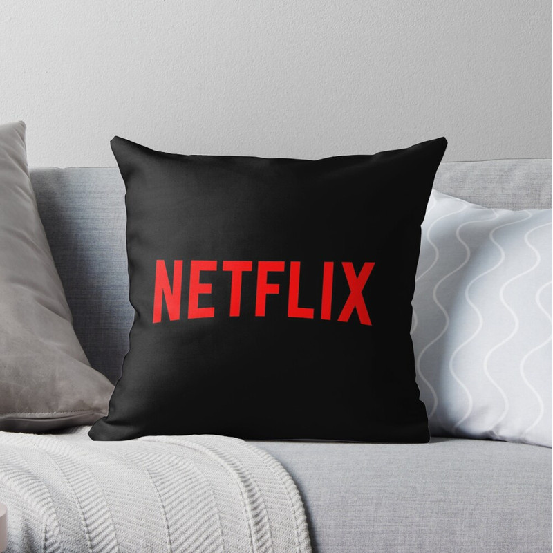 Almofada Netflix logo decorativa M05 | Shopee Brasil