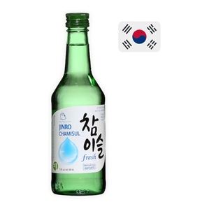 Bebida Soju Coreana Sabor Fresh Jinro 360ml | Shopee Brasil
