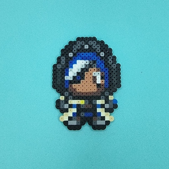 Chaveiro/ Ímã/ Pin/ Bottom Ana - Overwatch - Pixel Art/ Pixel Arte ...