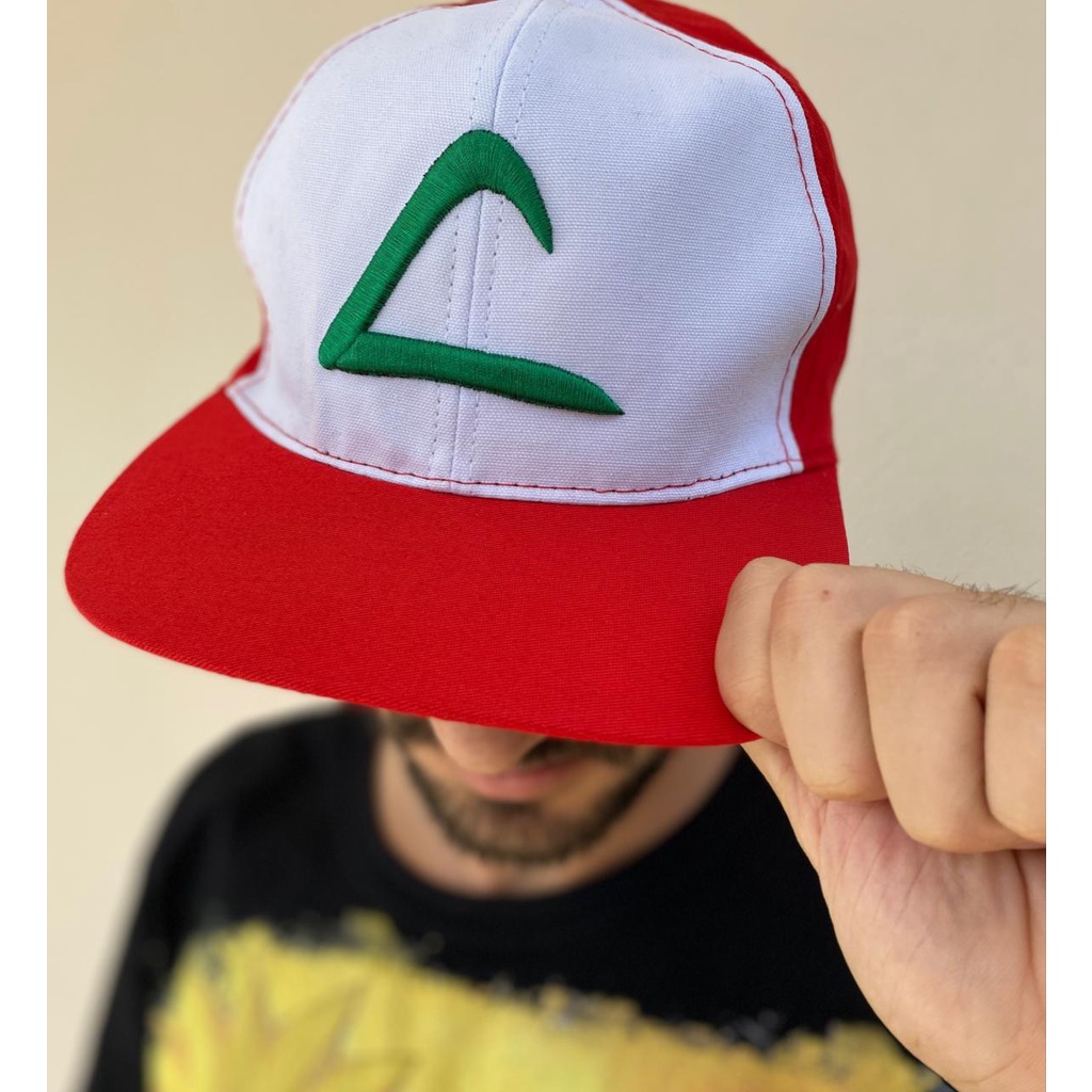 Bone Pokemon Ash Pikachu Anime Geek | Shopee Brasil