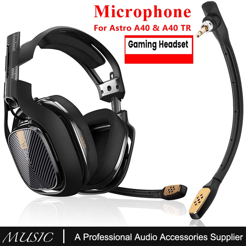 Cabo Microfone Para De Jogo Logitech-Astro A40 & A40 TR Fones De Ouvido ...