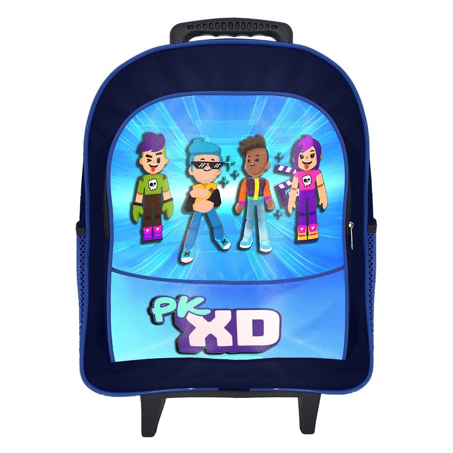 MOCHILA de RODINHAS Grande PK XD Azul | Shopee Brasil