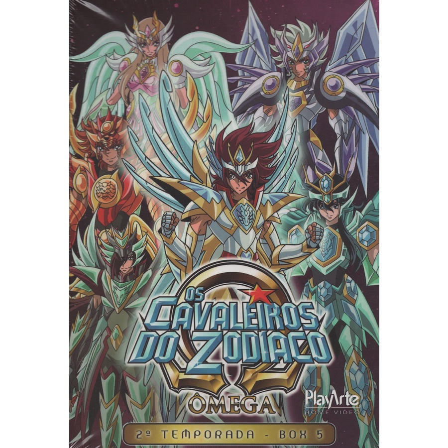 Dvd - Os Cavaleiros Do Zodíaco - Ômega 2ª Temporada - Box 5 | Shopee Brasil