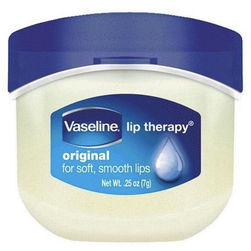 Vaseline 100% Pura Hidratante Protetor Labial Original 7g | Shopee Brasil
