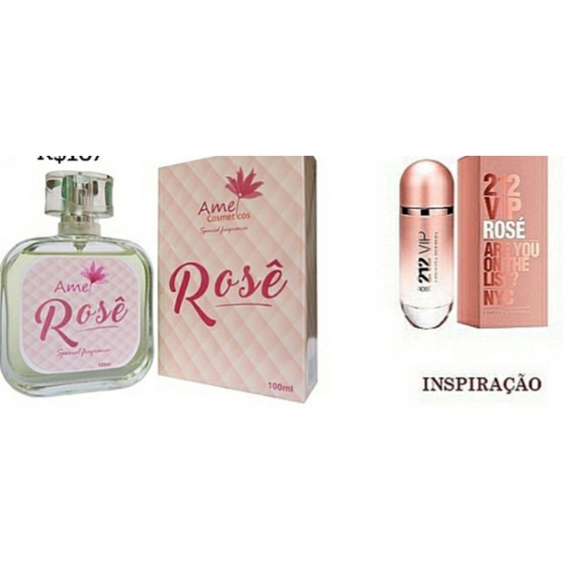 Perfume Importado Rosê | Shopee Brasil