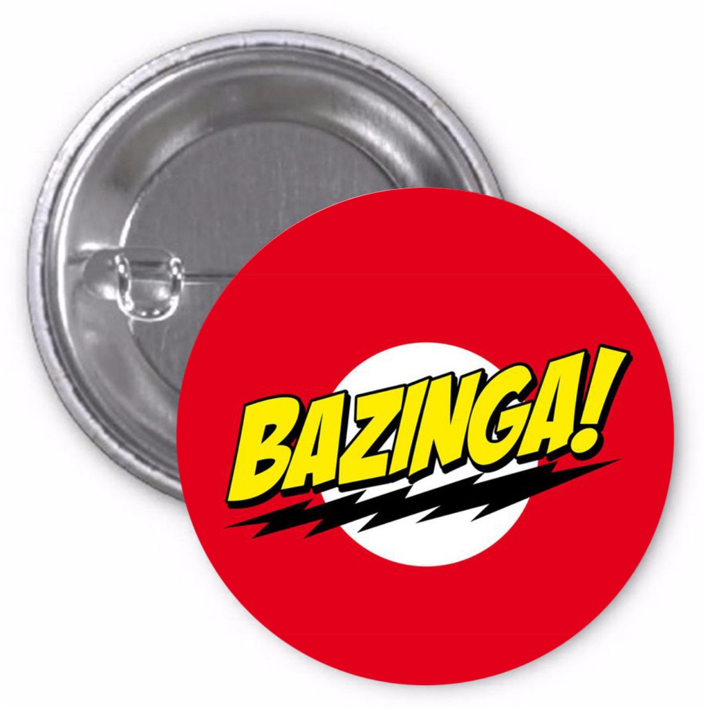 Botton The Big Bang Theory TBBT a teoria boton buton button broche ...