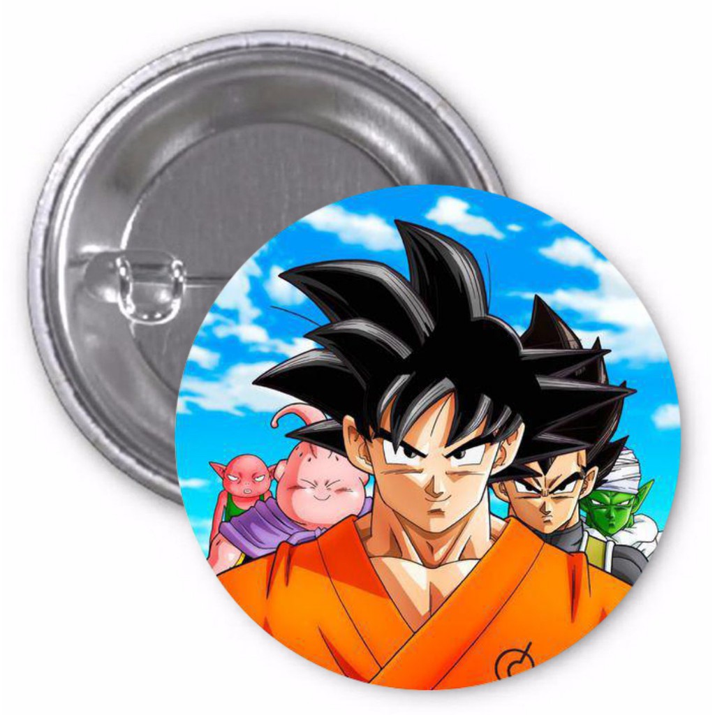Botton dragon ball boton buton button broche | Shopee Brasil
